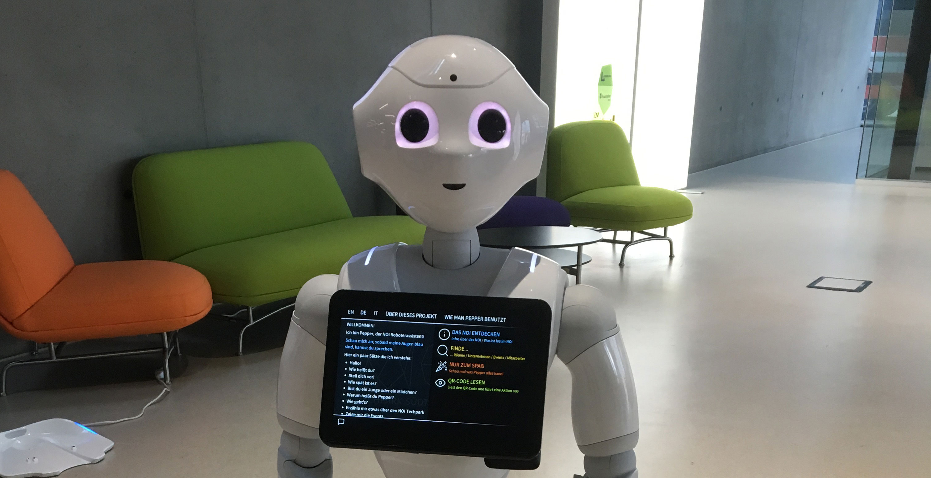 Service robot demonstrator for the NOI Techpark (NOIx) - hct.projects ...